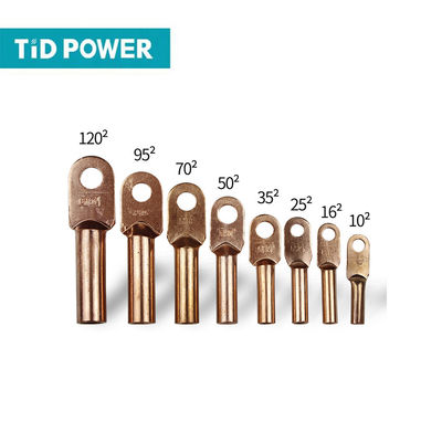 สายเคเบิลทองแดง Lug สําหรับโลกชุดชุด